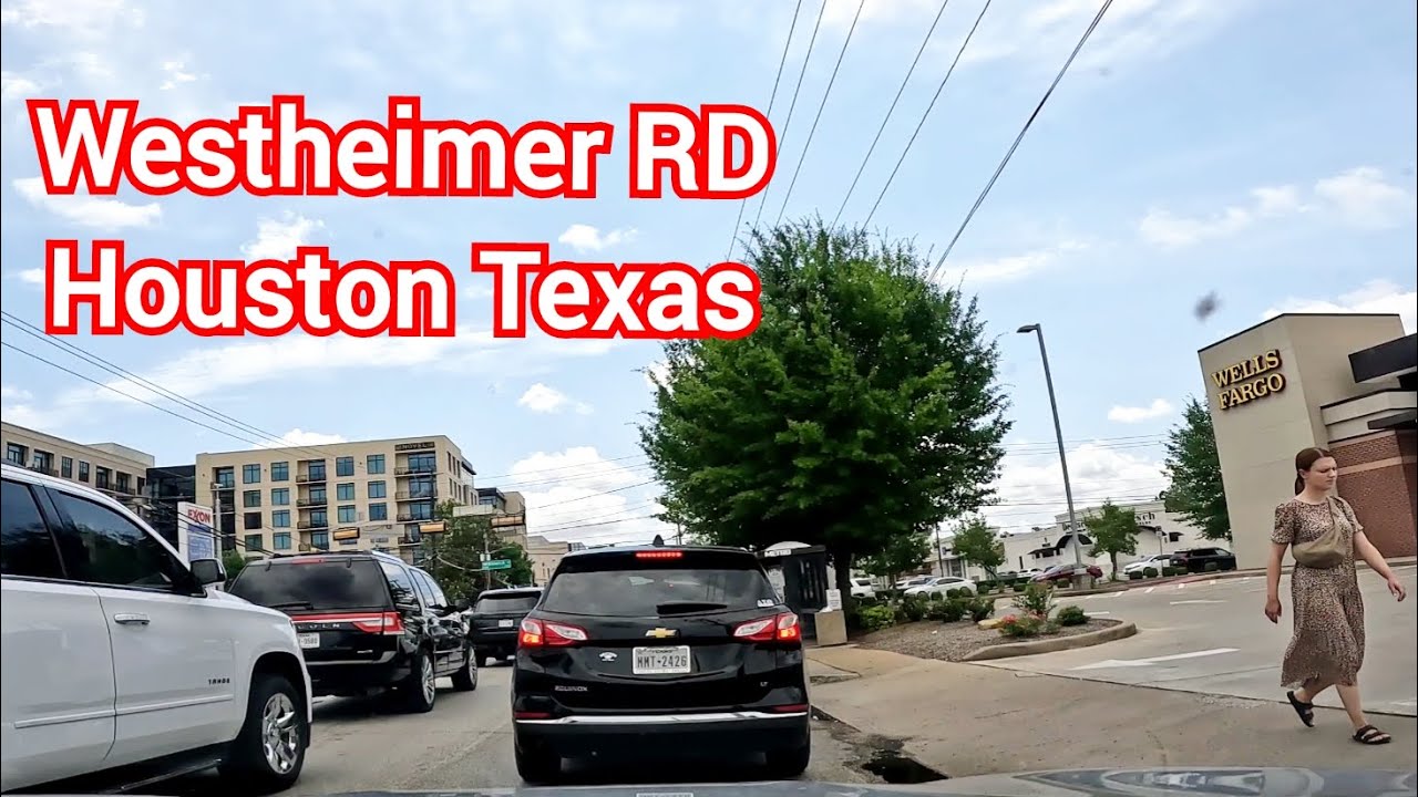 4K Westheimer RD Houston Texas summer driving - YouTube