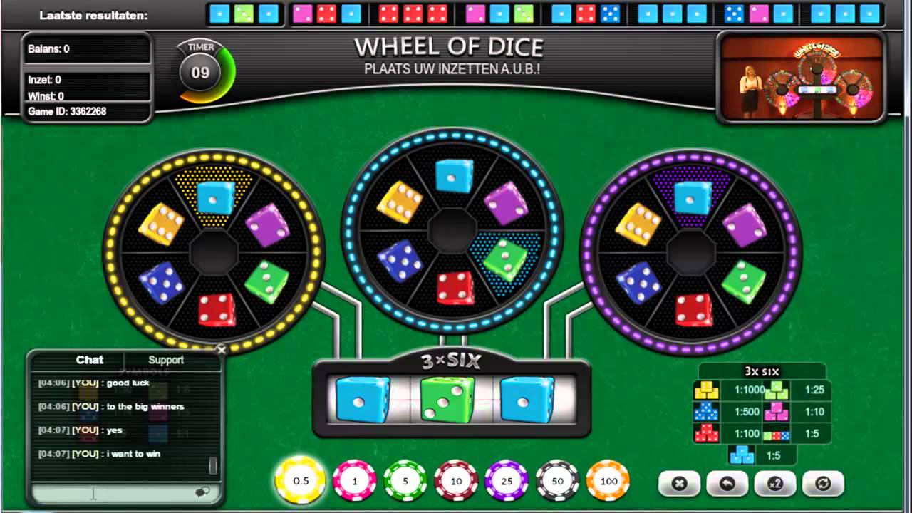 wheel of dice - YouTube
