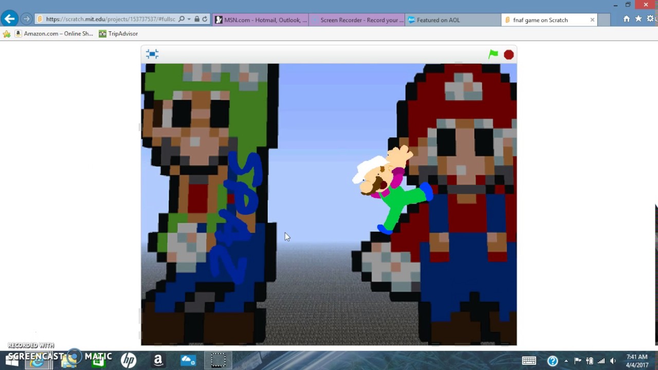 SCRATCHU8 GOT CRAZY XD II Fnaf game ll - YouTube