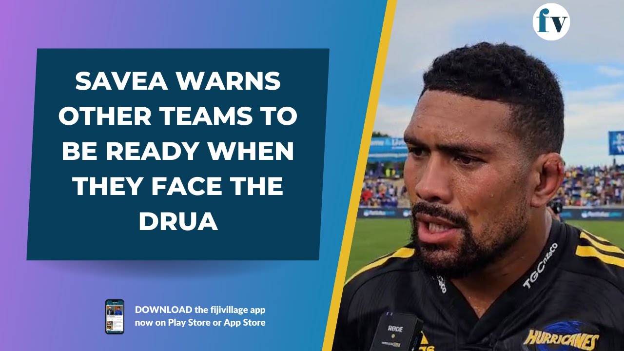 Savea warns other teams to be ready when they face the Drua - YouTube