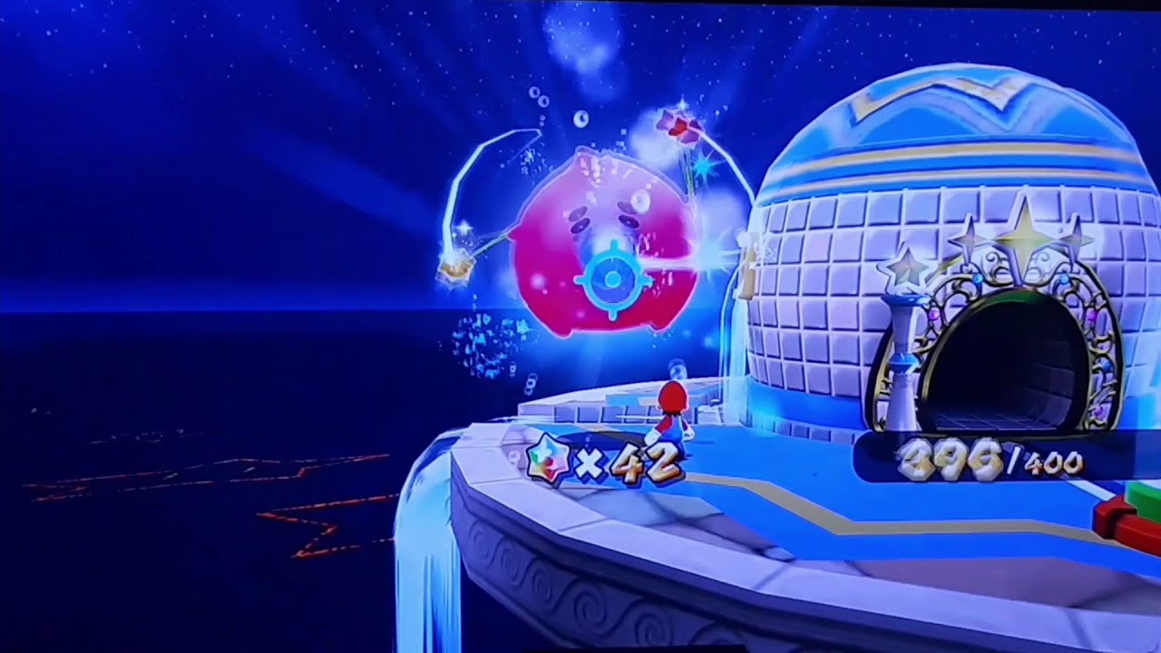 Super Mario Galaxy 20Hurry-Scurry Galaxy Shrinking Satellite Sling Pod ...