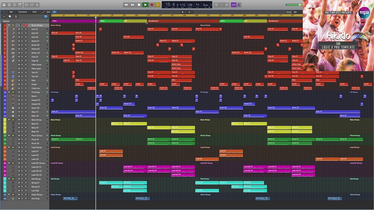 Logic Pro X Template Aikido - YouTube