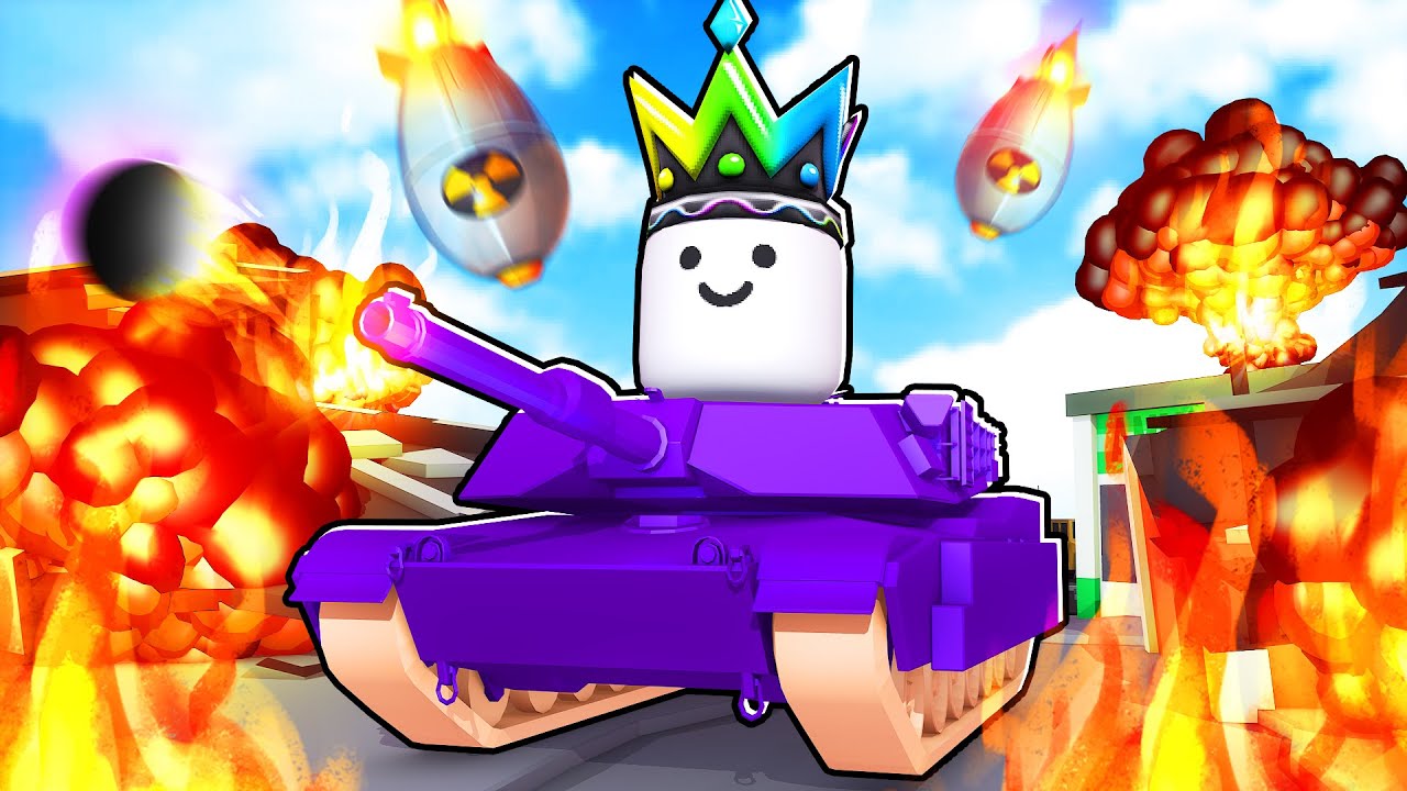 I GLITCHED My TANK DAMAGE TO MAXIMUM On ROBLOX! - YouTube