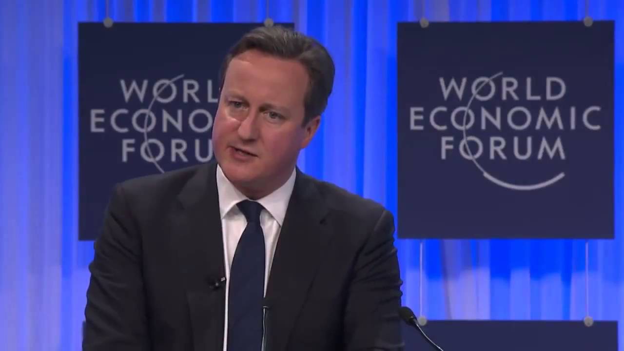 Davos 2014 - Special Address by David Cameron - YouTube