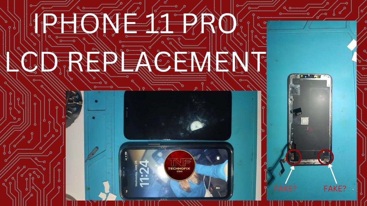 Iphone 11 Pro LCD Replacement (Fake Chips)!!! - YouTube