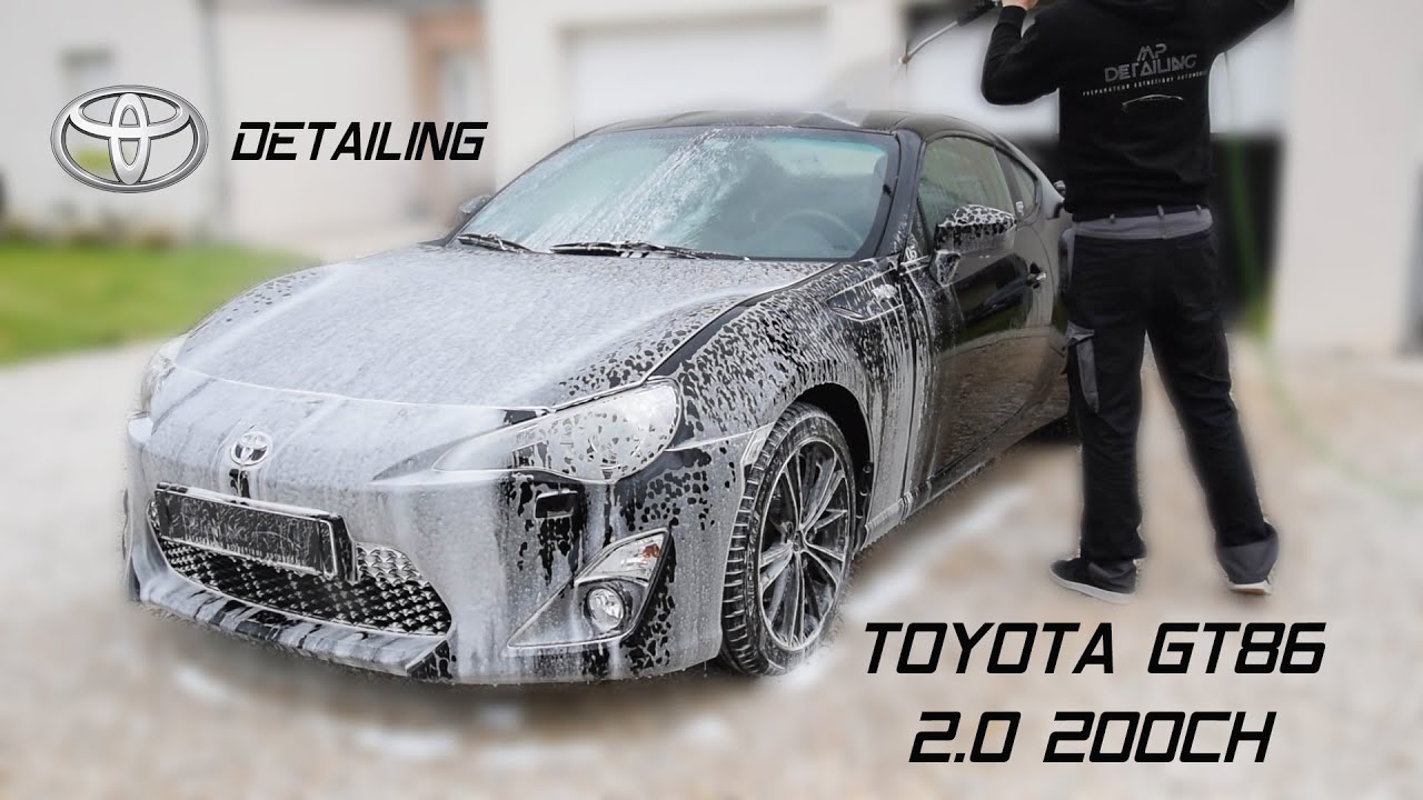 Detailing Toyota GT86 Ceramic coating By MP DETAILING - YouTube
