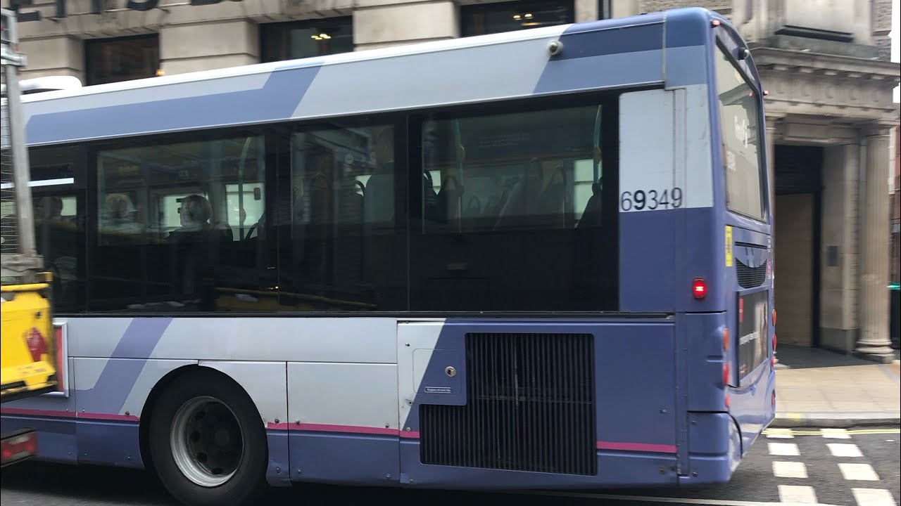 *beast* first Leeds Volvo B7RLE Wright eclipse urban 69349 YJ08 CFD ...