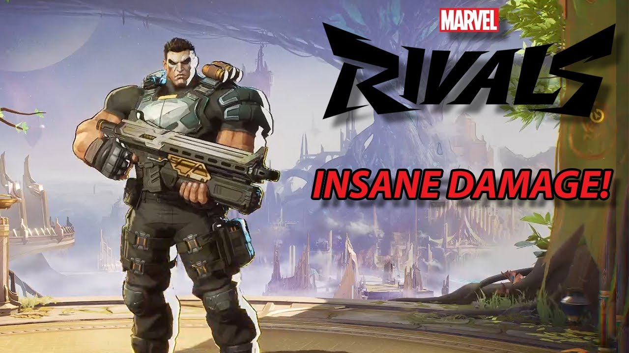 PUNISHER IS A DAMAGE DADDY | CLOSED ALPHA MARVEL RIVALS - YouTube