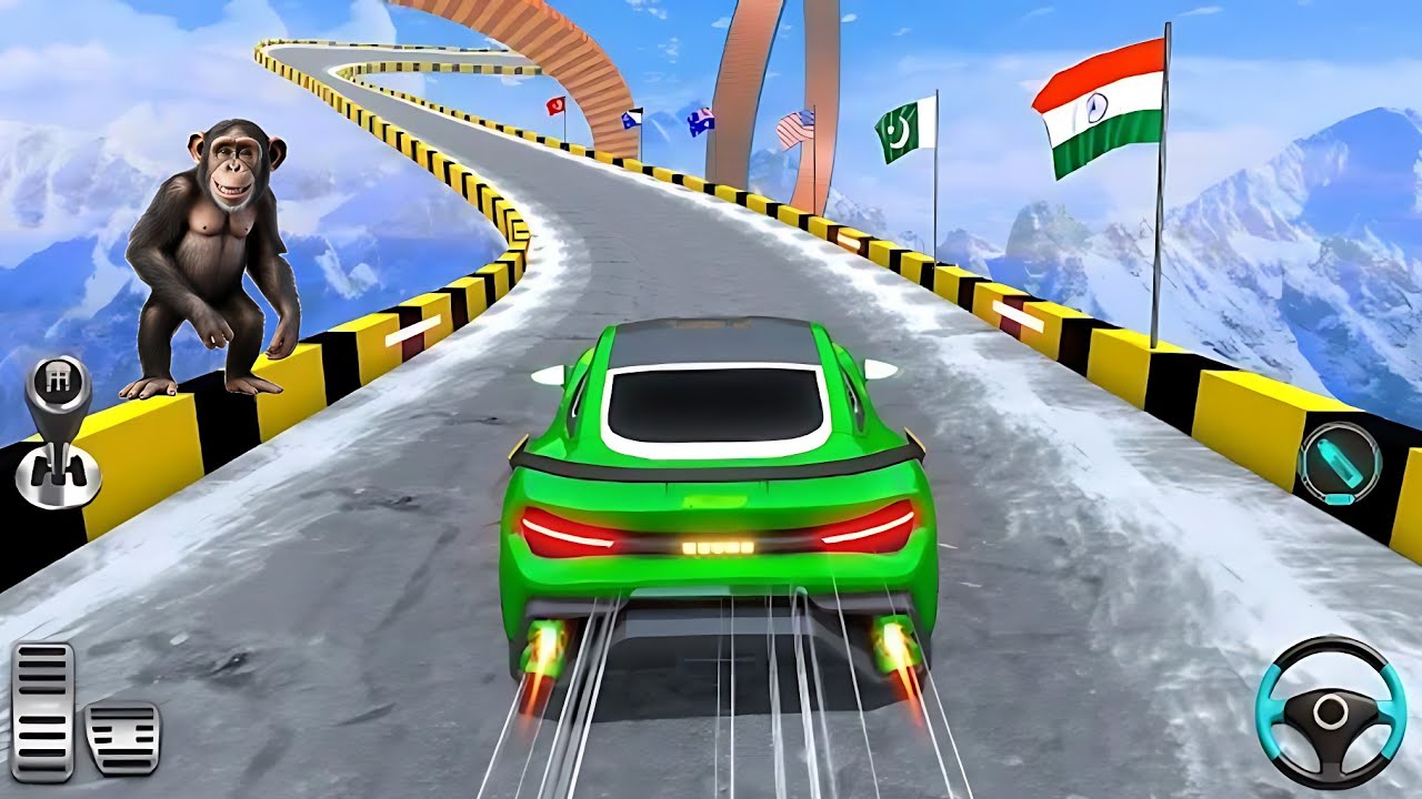 Ramp car racing game 3d 🚗 car games 😀 Gadi race 🎯 gadi wala game 🎮 gadi ...
