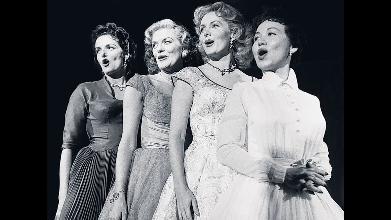 The 4 Girls: Jane Russell, Connie Haines, Rhonda Fleming, Beryl Davis ...