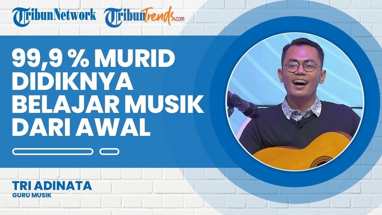 Tri Adinata Ungkap Tak Semua Anak Didiknya Bisa Bermusik: 99,9% Mereka ...