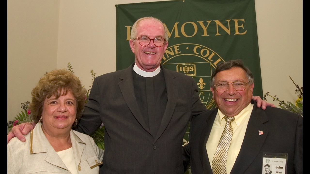 Le Moyne College Celebrates Harold "Hap" Ridley, S.J. - YouTube