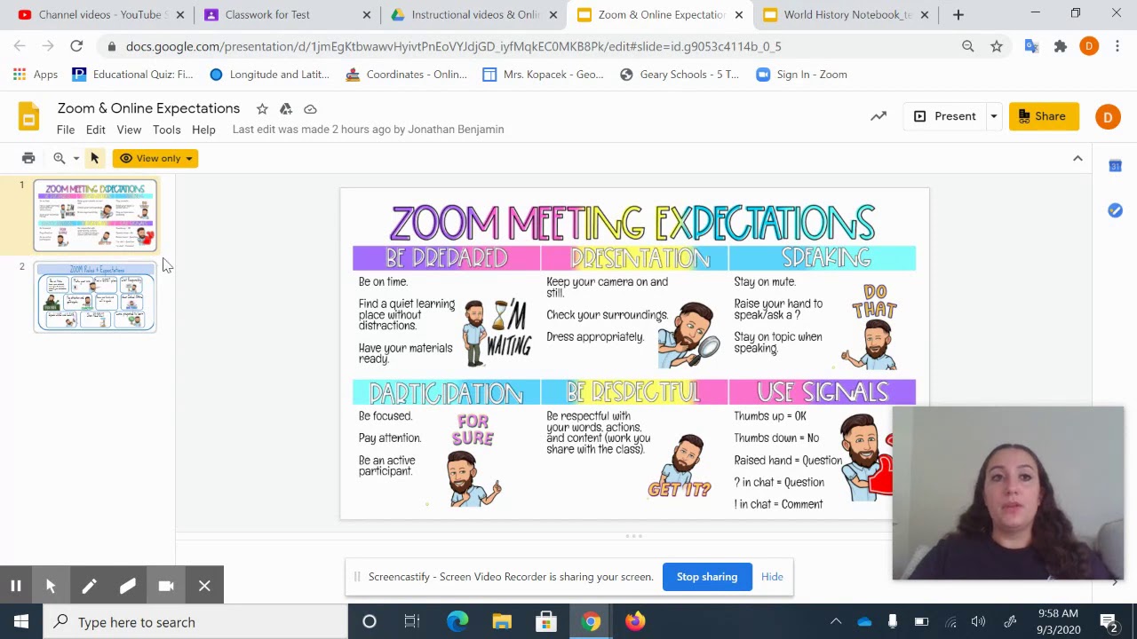 How To: Insert View Only Slide to Notebook - YouTube