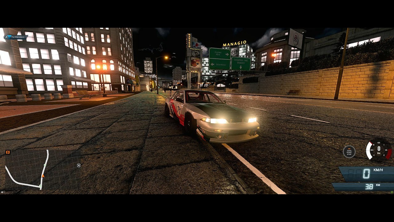 Explorando mapa NFS MW 2012 | BeamNG.Drive - YouTube