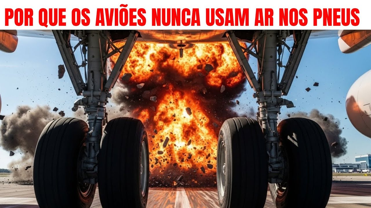 POR QUE O AR É PERIGOSO NAS RODAS DOS AVIÕES? - YouTube