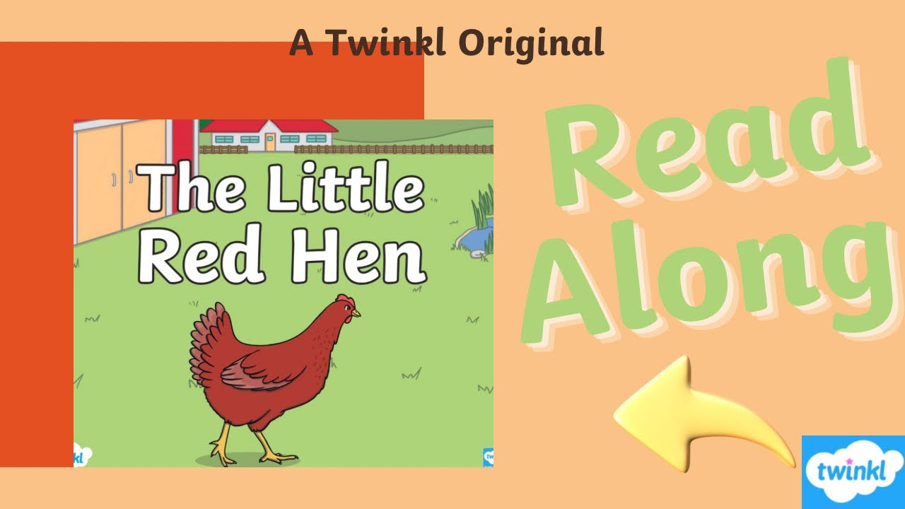 The Little Red Hen | Read Along Story for Little Kids - YouTube