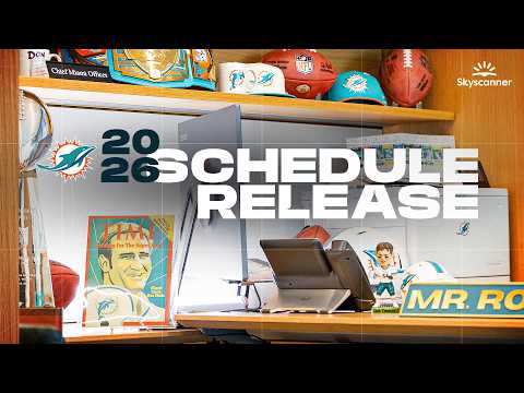 Mr. Ross wants to see you | Miami Dolphins 2026-27 Schedule Release