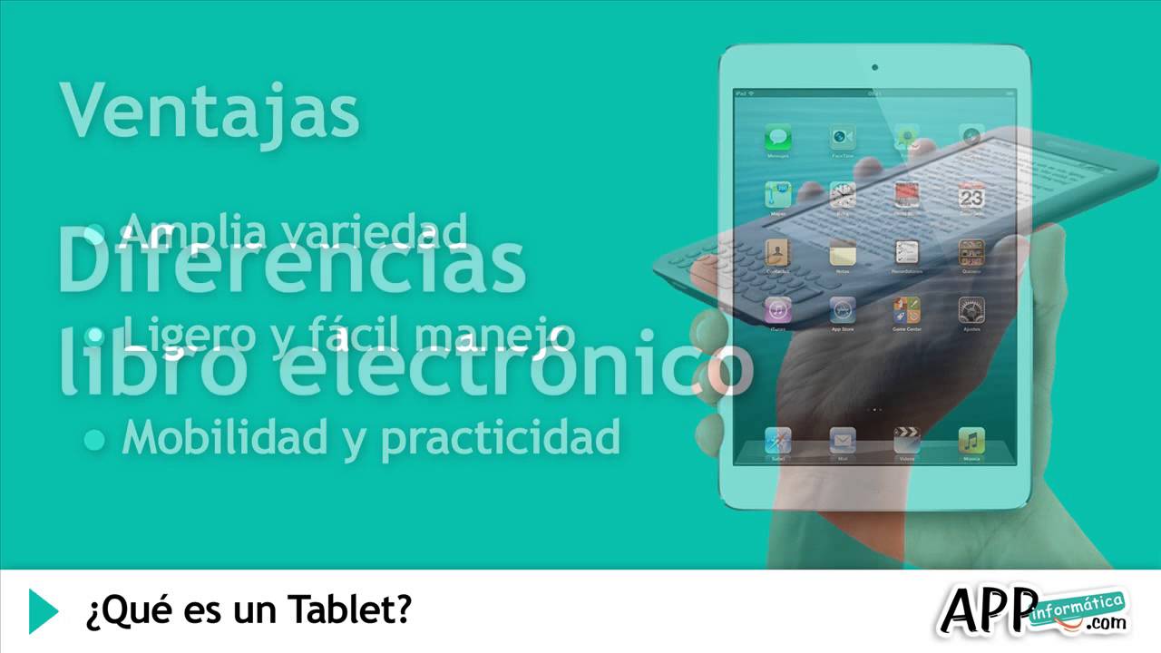 ¿Qué es una Tablet? l APPinformatica.com - YouTube