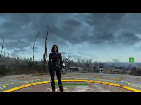 Fallout 4 XBOX ONE MOD Asuka Cloth Officer - YouTube