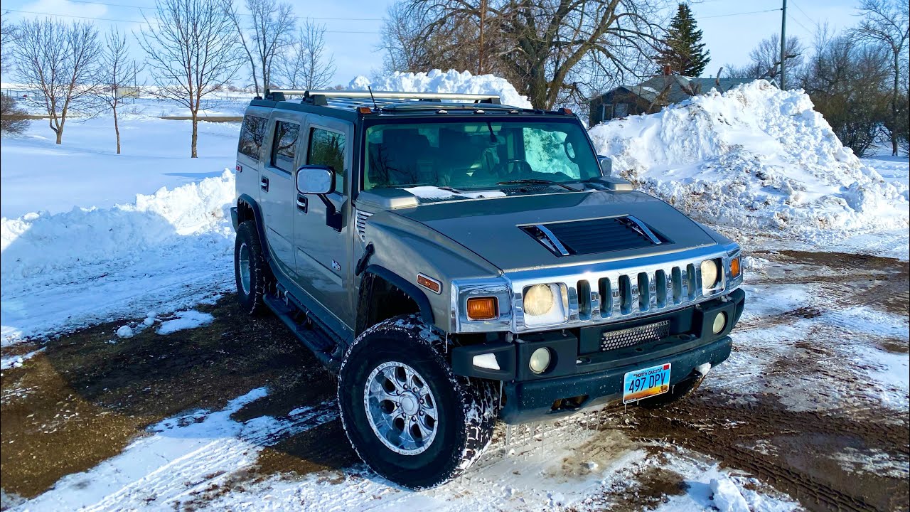 Is the Hummer H2 Good in Snow? Decide for Yourself. - YouTube