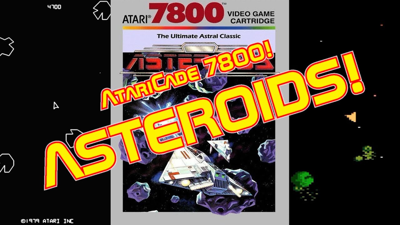 Asteroids! (Atari 7800) - YouTube