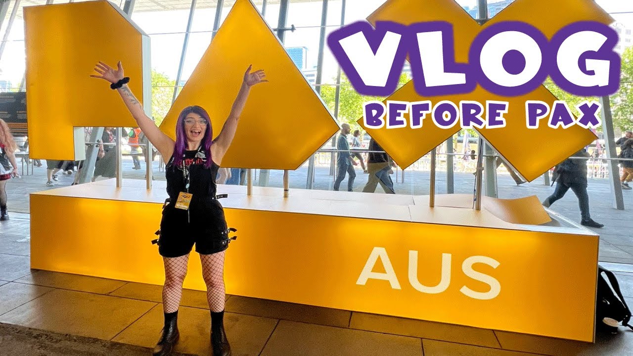 PAX AUS 2024 Pre-Game Vlog with RIZZLEXO | Arriving in Melbourne Badge ...