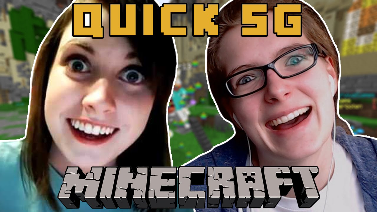 Wie CREEPY GIRLFRIEND! MEGA SPANNEND! Minecraft Quick Survival Games ...
