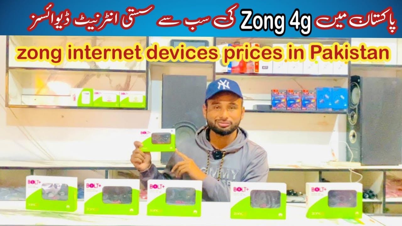 Zong Internet Devices Prices in Pakistan 2025 | Zong Wi-Fi 4G Devices ...