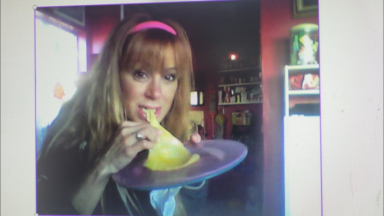 Eating Melted Cheese (before i was vegan - now i do this with vegan ...
