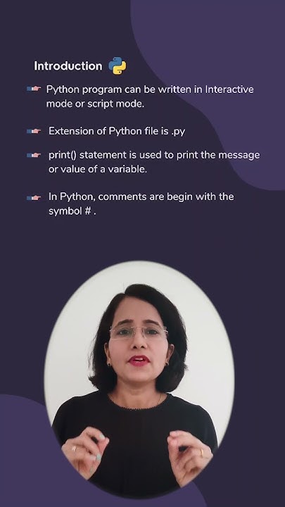 Getting Started with Python | IMPORTANT POINTS | CBSE Class 11 CS # ...