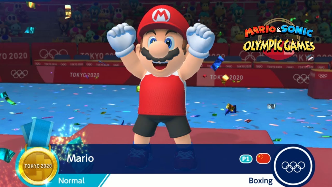 Mario & Sonic At The Olympic Games Tokyo 2020 Boxing & Archery Mario ...