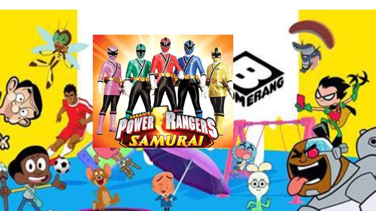 power rangers samurai six rangers marathon cartoon network africa - YouTube