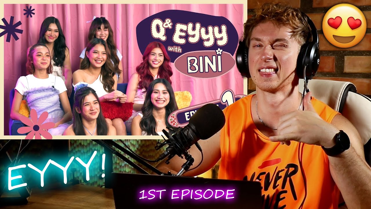 #BINI : Q&EYYY with BINI - Episode 1 | Richards Infinity Reacts - YouTube