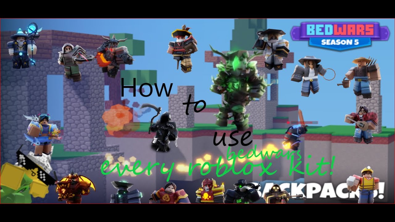 How to use every roblox bedwars kit (PART 1) - YouTube