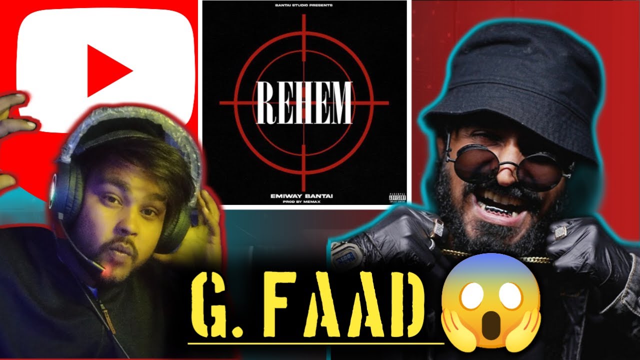 EMIWAY REHEM REACTION | CROCKO STAR - YouTube