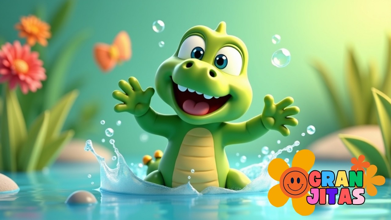 🐊 Cocodrilito Cloc Cloc – ¡Música infantil para nadar y jugar! 💦 - YouTube