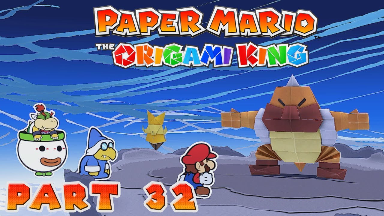 Paper Mario: The Origami King - Part 32 - Boss Boss Sumo Bro - YouTube