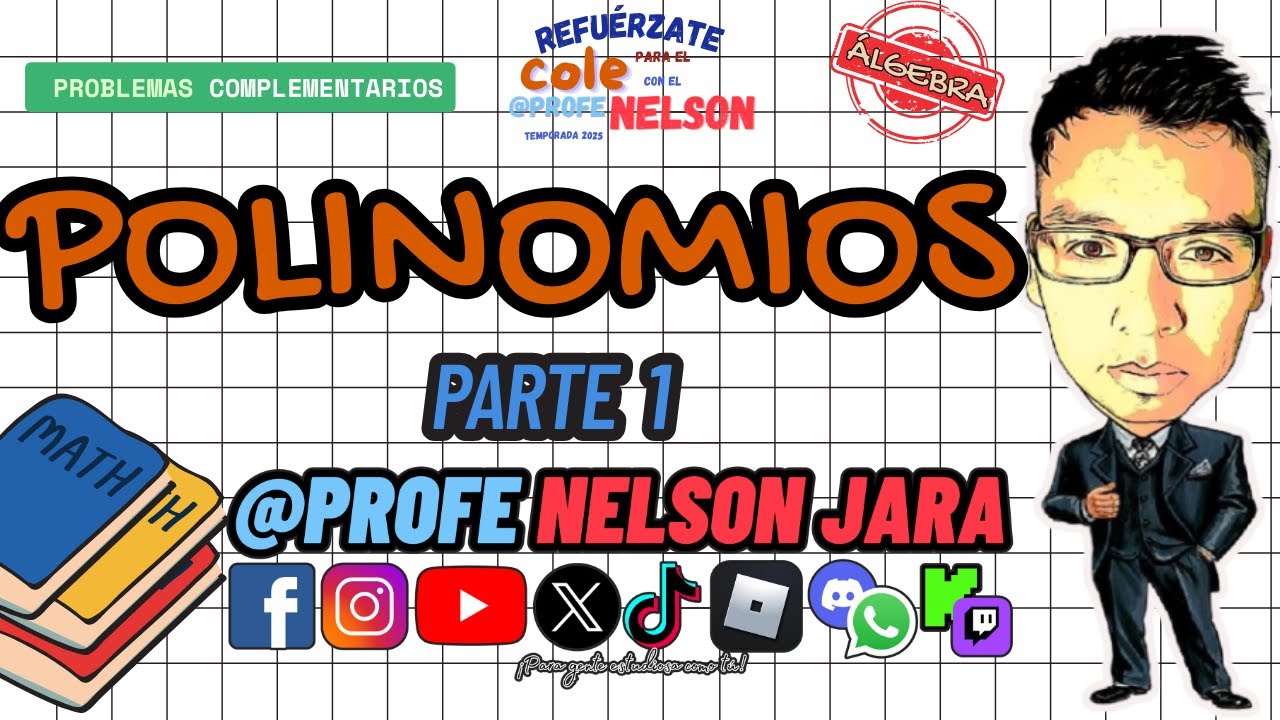 POLINOMIOS. Problemas Complementarios. - YouTube