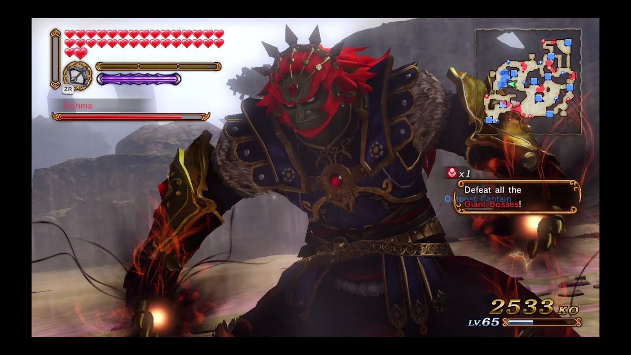 Hyrule Warriors - The Demon King Ganondorf Gameplay - Gerudo Desert ...