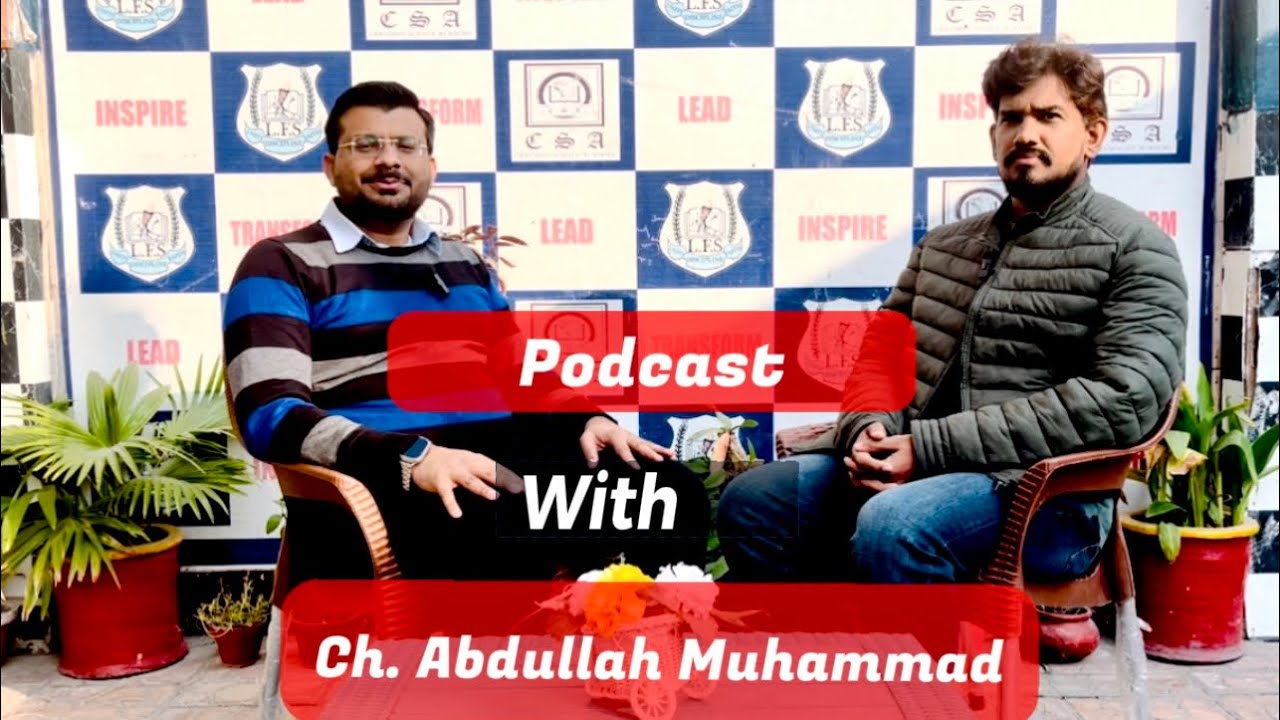 Podcast Series with Ch. Abdullah Muhammad | ep # 1 - YouTube