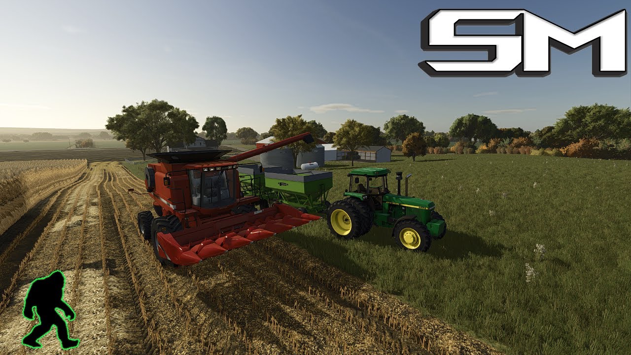 Harvesting corn | Farming Simulator 25 - YouTube