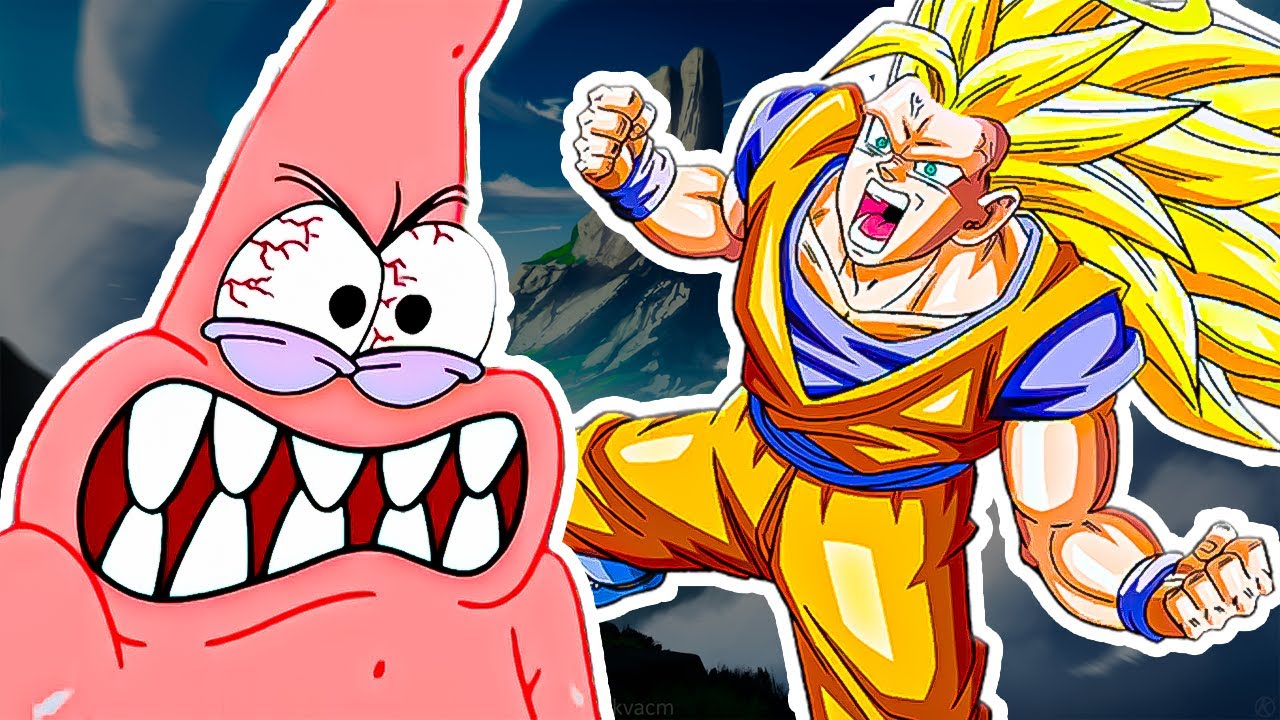 Patrick vs Goku Dargon ball memes - YouTube