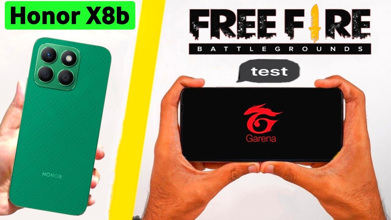 Honor X8b Free Fire Test | Honor X8b Gaming Test | Honor X8b Free Fire ...