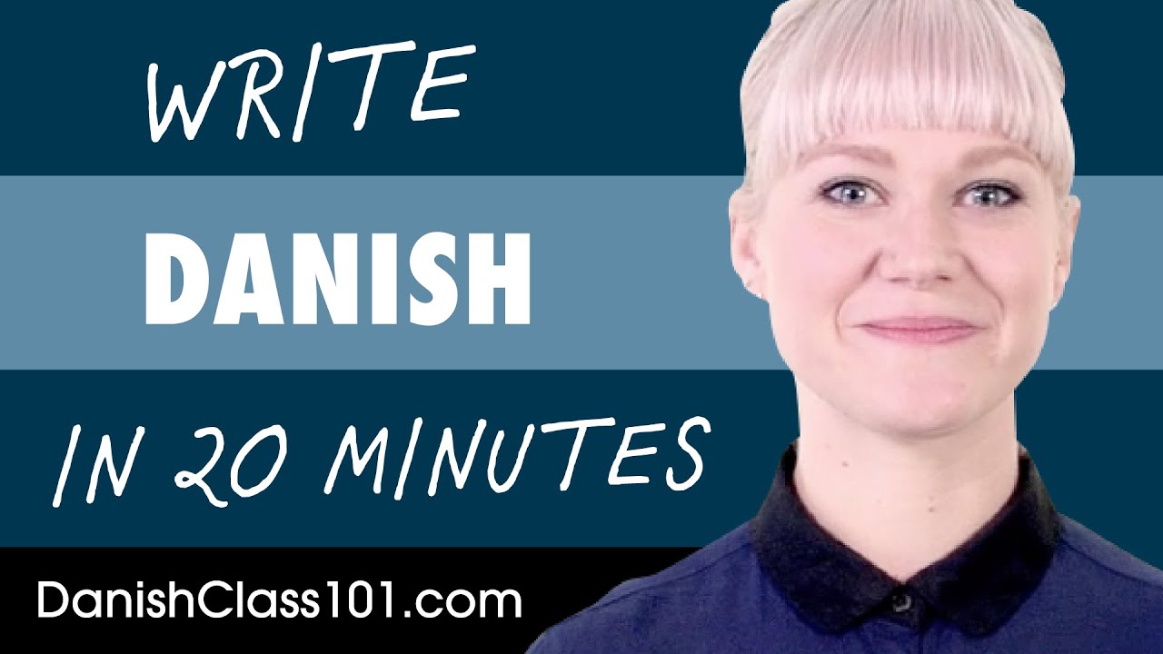 1 Hour to Improve Your Danish Writing Skills - YouTube