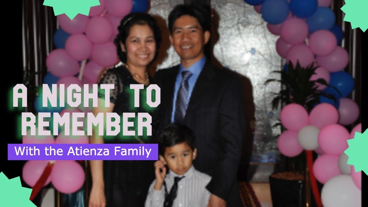 A Night to Remember with the Atienza Family | LeGGs Diary - YouTube