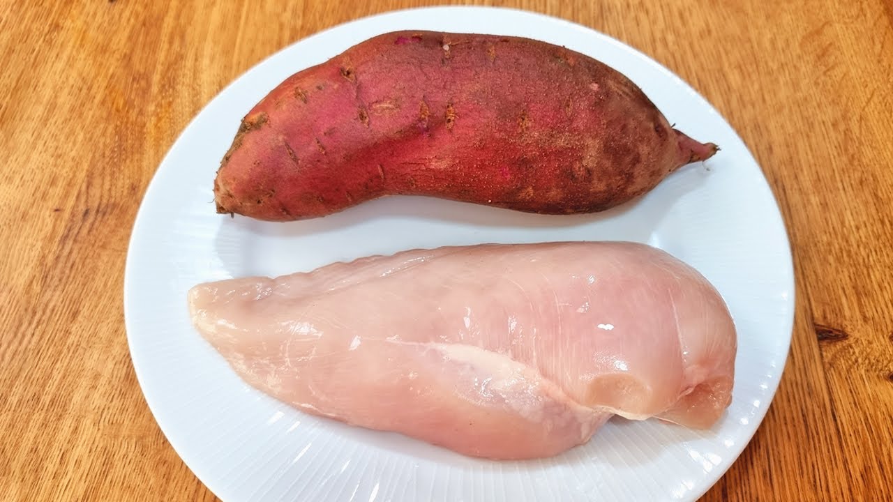 Misture FRANGO e BATATA DOCE e você vai VICIAR nessa DELÍCIA! Fácil ...