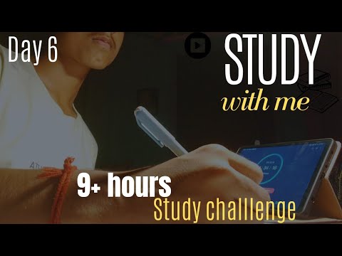 "📚 Day 6 of 9+ Hour Study Marathon! | Class 10 Study Vlog 🔥💪 " - YouTube