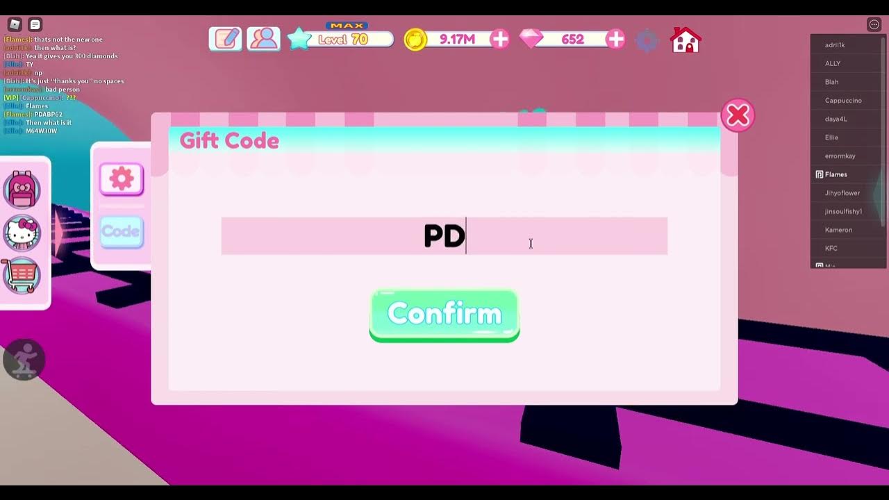 My Hello Kitty Cafe Pandapple Event Mystery Code - YouTube