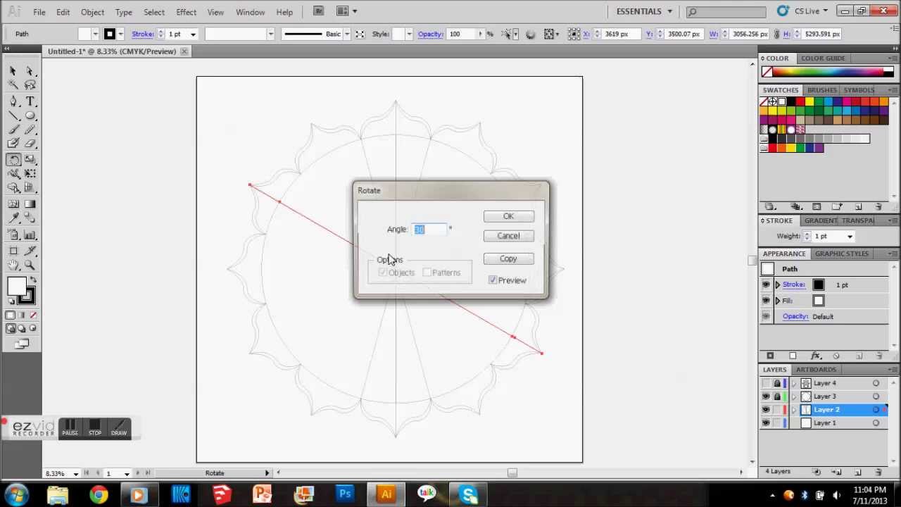 How to Create Islamic Patterns - Tutorial Part 1 - YouTube
