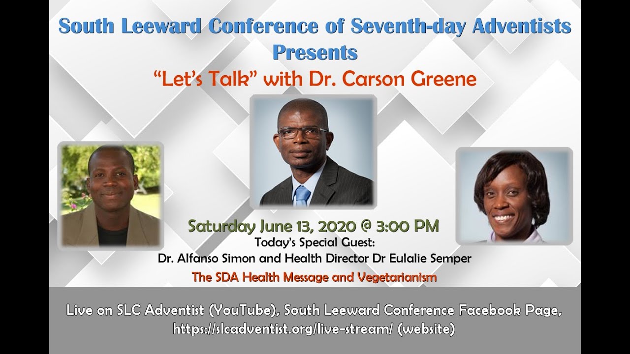 “Let’s Talk” With Dr. Carson Greene (Sat 13 June, 2020) - YouTube